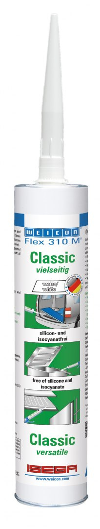 Jednoskładnikowy, elastyczny środek klejący i uszczelniający Flex 310 M® Classic biały 310ml ...